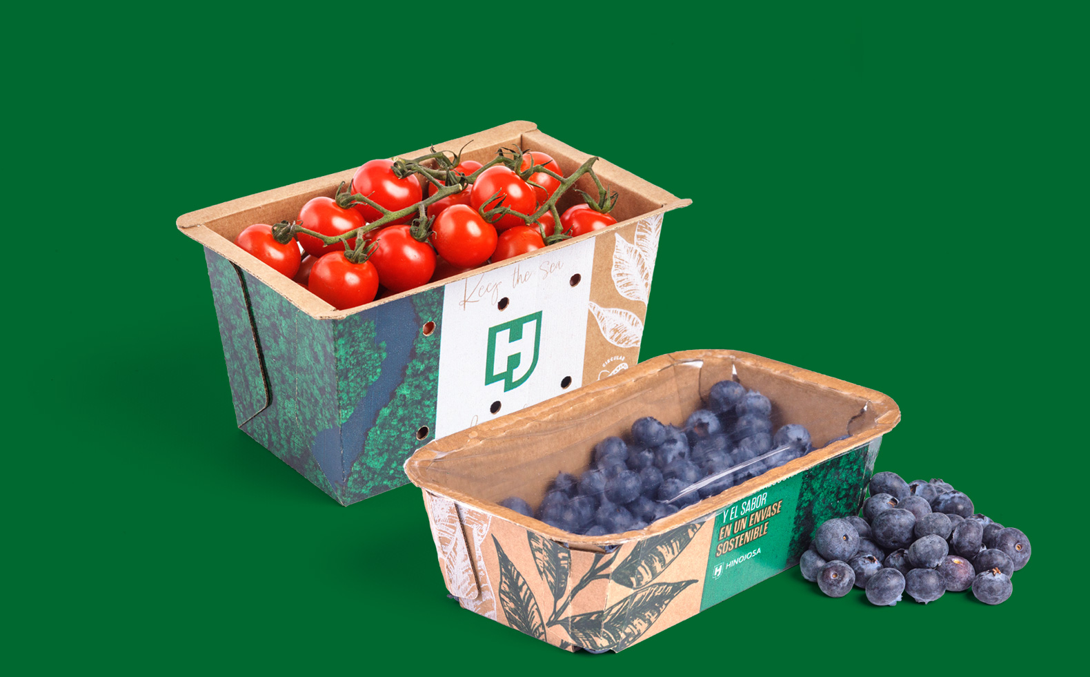 Heat-sealable cardboard punnets - Hinojosa Packaging Group EN